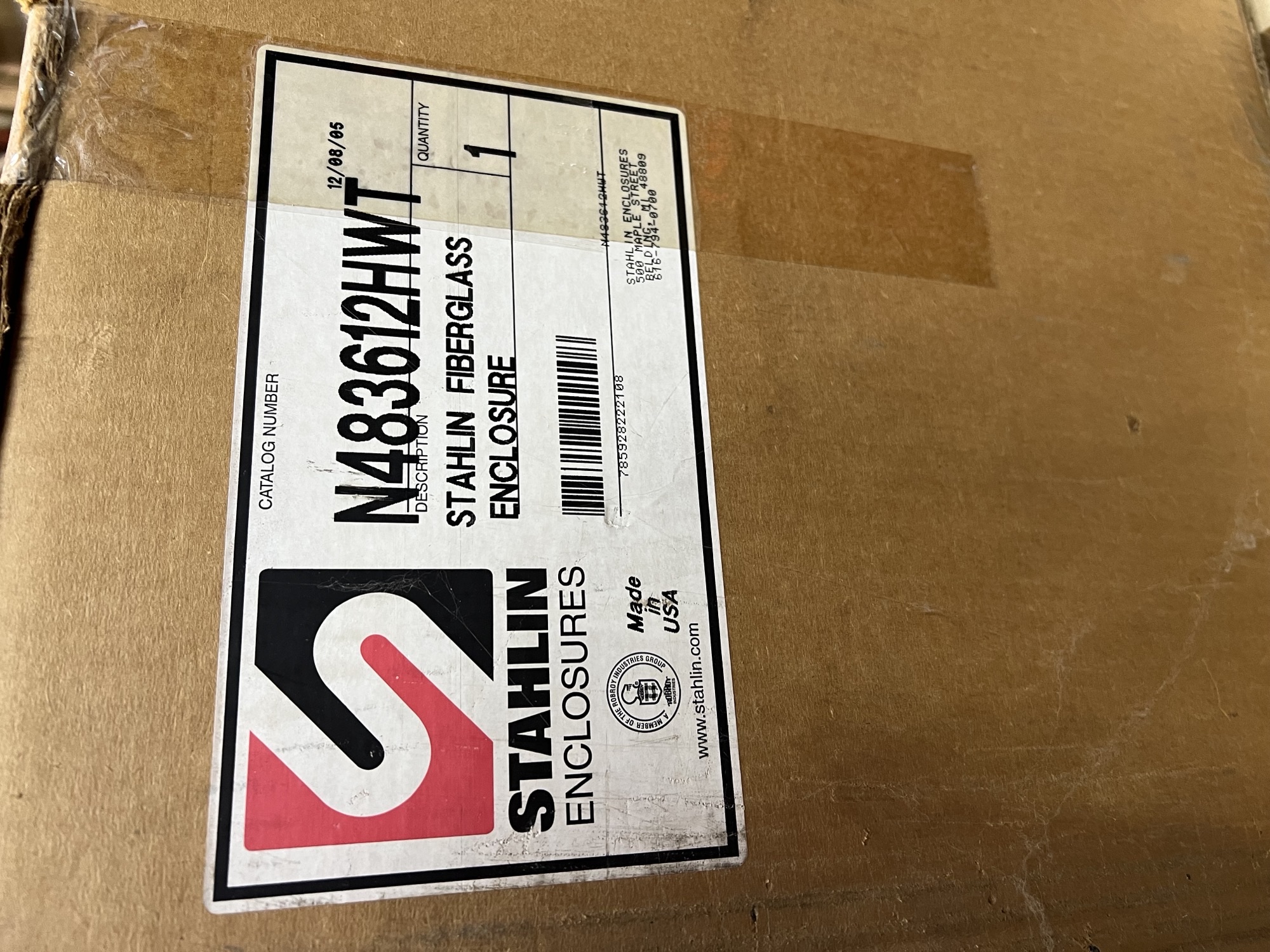 Large Fiberglass Enclosure - Shar Systems